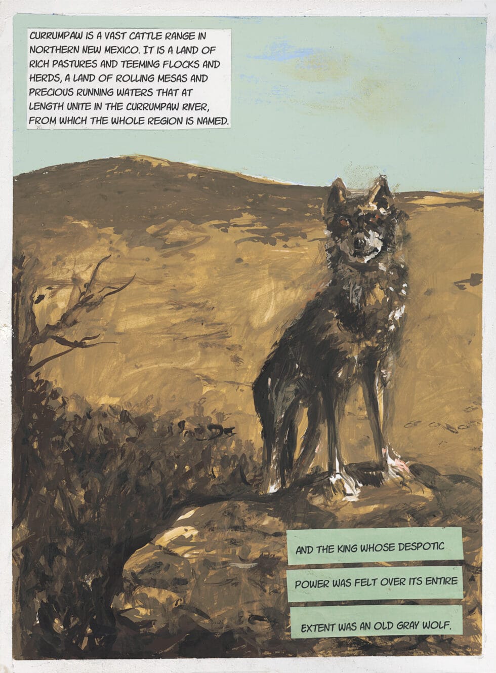 Lobo The King of Currumpaw Exhibition ACT I | ET Seton Legacy Project