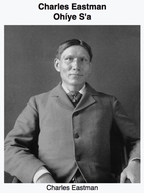 Identity Is Destiny: Charles A. Eastman and Ernest Thompson Seton | ET ...